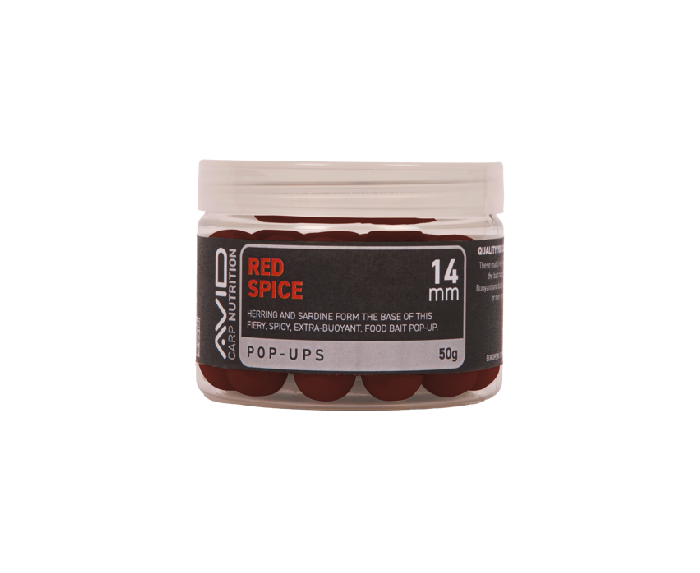 Avid carp red spice pop ups 14mm A0650074 :: Girisport